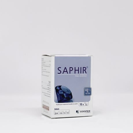 SAPHIR ST 500MG/62.5MG B12 SACHETS – Sopha Sahara